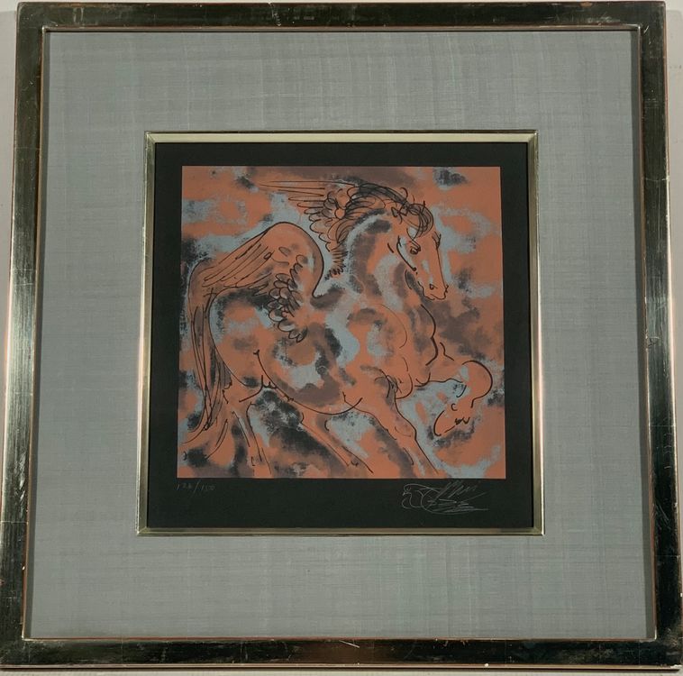 Hans Erni (1909-2015) Lithographie mit Taube Zeichnung | Acheter sur Ricardo