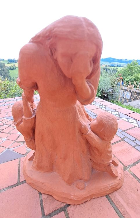 Skulptur Terracotta | Kaufen auf Ricardo