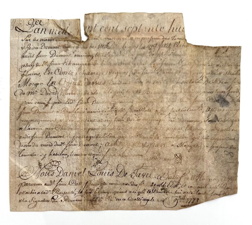 Antike Handgeschriebene Brief auf Pergament (Gebraucht) in Root für CHF ...