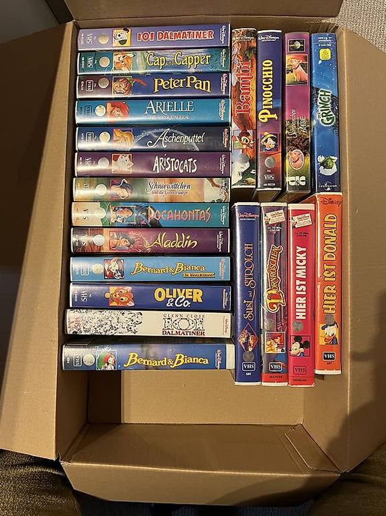 VHS diverse Video's Disney (Gebraucht) in Zezikon für CHF 20 – nur Abholung auf Ricardo kaufen