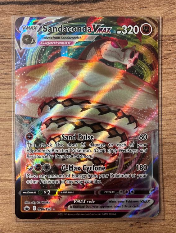 Sandaconda VMAX 90/198 Pokemon Chilling Reign | Kaufen auf Ricardo