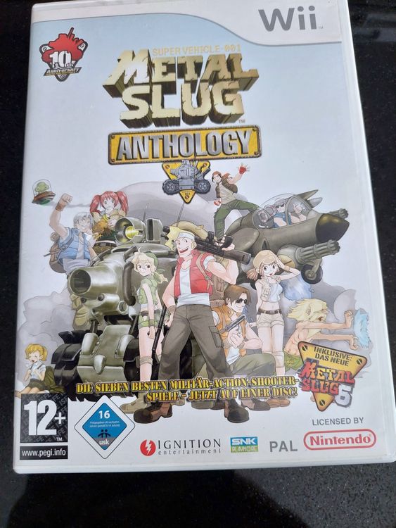 METAL SLUG ANTHOLOGY (PAL) - NINTENDO WII (Gebraucht) in Spiegel b ...