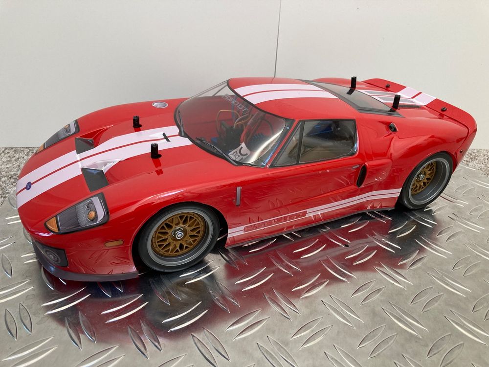 RC Karosserie Ford GT40 HPI passend auf TT-02 Tamiya 1:10 | Kaufen auf Ricardo