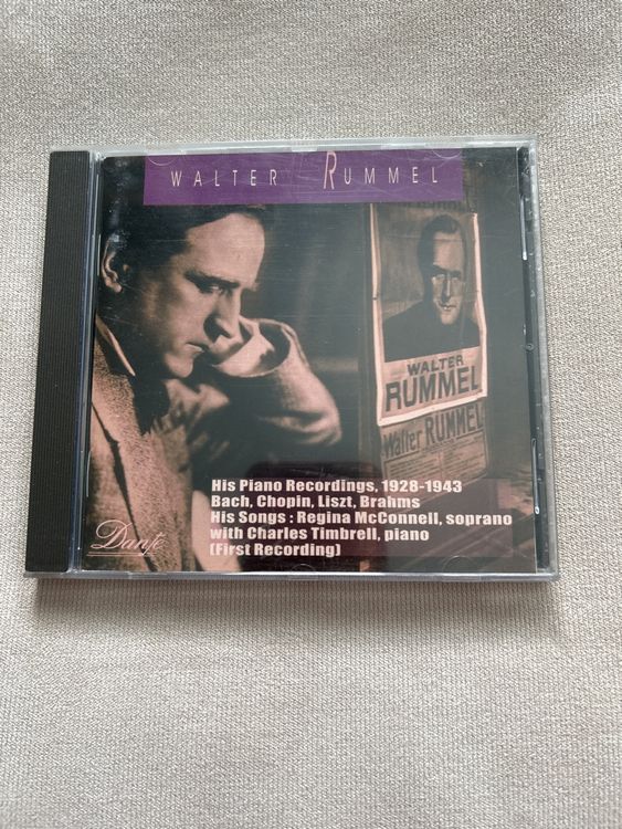 Walter Rummel: Piano Recordings 1928-43, CD ab 1.- (Gebraucht) in ...