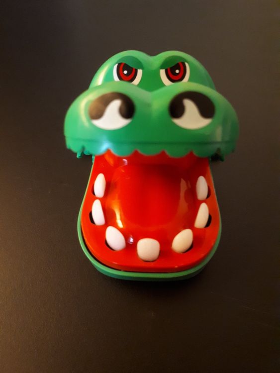 NEU - Mini Krokodil Biss Spiel - Schnapp Kroko - Anhänger (Neu (gemäss ...