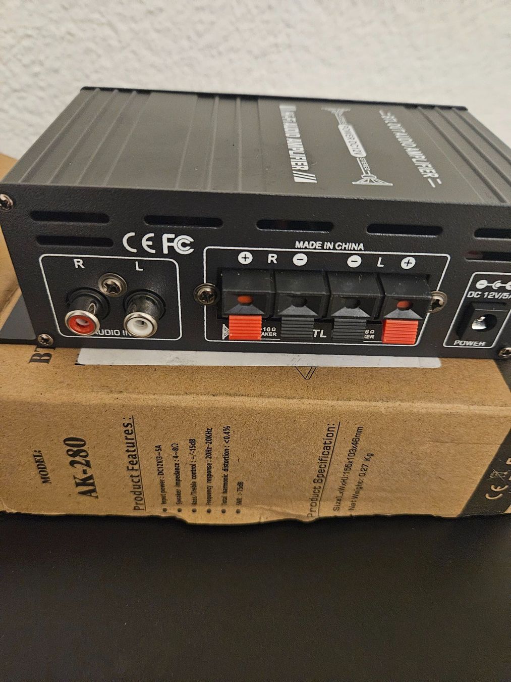 AK 280 Hi Fi Audio Amplifier (Neu (gemäss Beschreibung)) in Hemmental ...