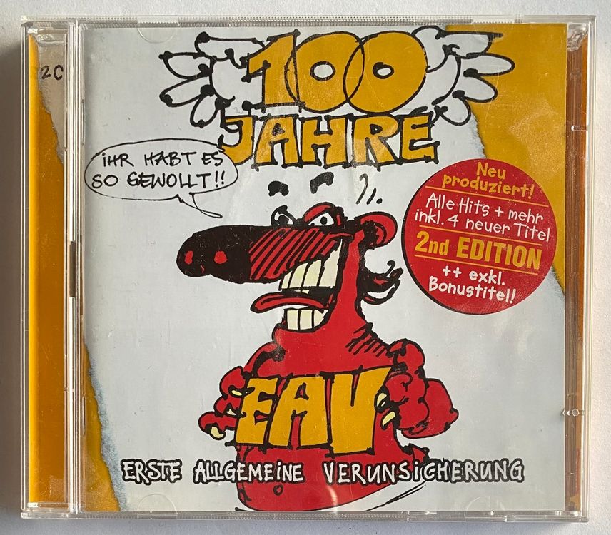 Erste Allgemeine Verunsicherung 100 JAHRE EAV Album 2 CD-Set | Kaufen ...