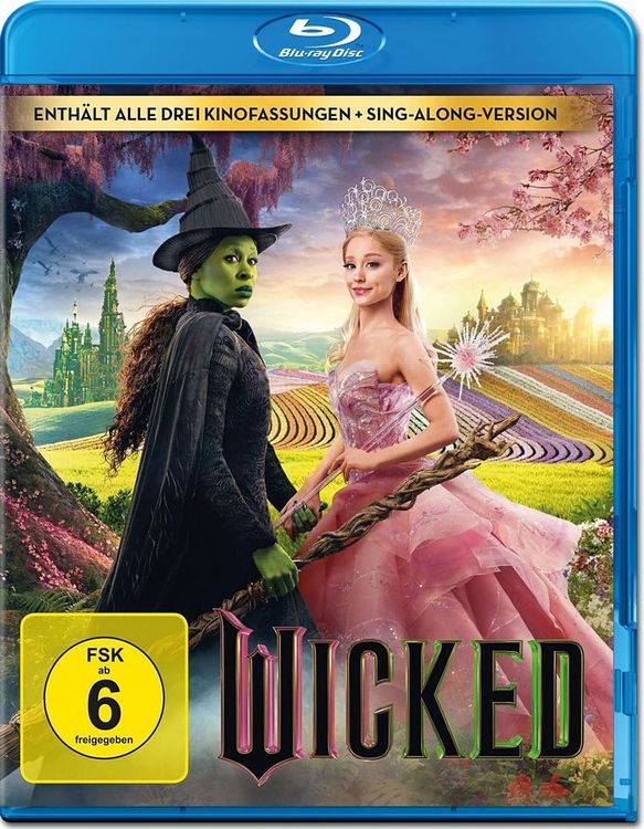 Wicked Blu-ray, alle Kinofassungen + Sing-Along (Neu (gemäss ...
