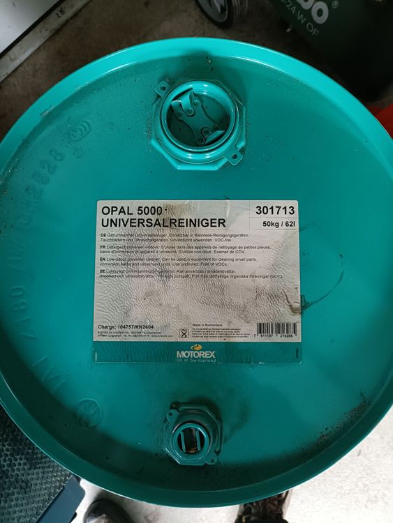 Motorex Opal 5000 Universalreiniger, 50kg / 62l (Gebraucht) in Jona für ...