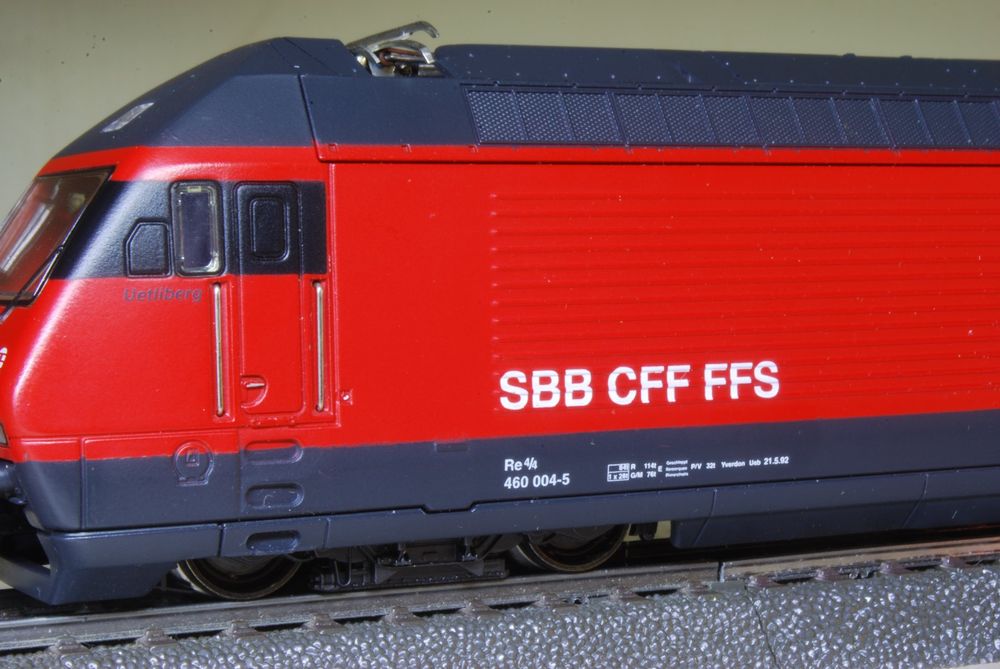 Märklin SBB Re 460 " Uetliberg " ESU MFX V5.0 5* Motor LED (Neu (gemäss ...