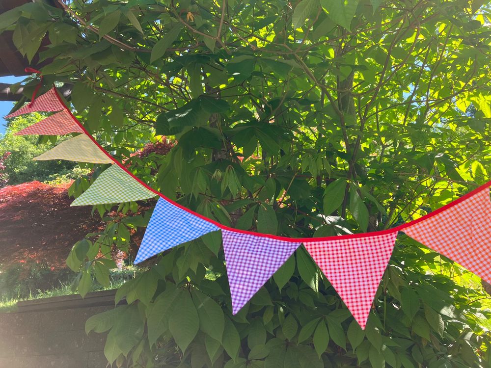 Neue Wimpelkette aus Baumwolle diverse zur Auswahl NEU (Neu und ...