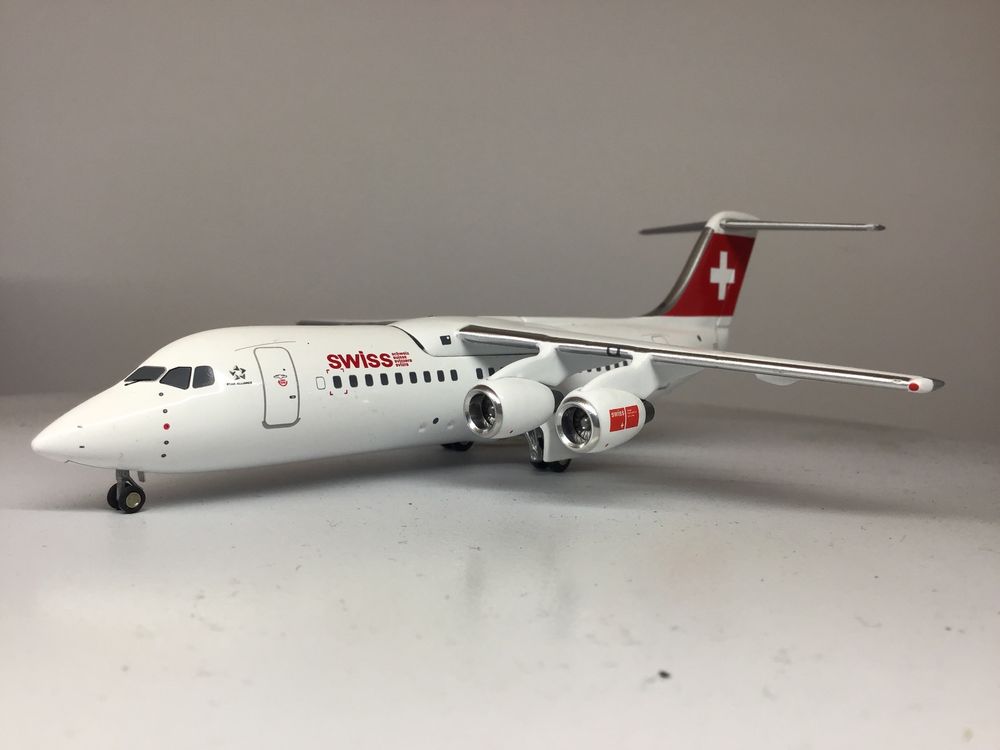 Swiss Avro RJ100 Modellflugzeug 1:200 Aviation | Kaufen auf Ricardo