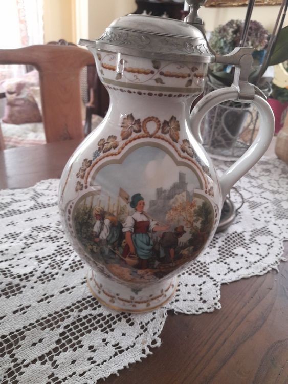 Keramik Wein krug (Gebraucht) in Soazza für CHF 25 – mit Lieferung auf Ricardo kaufen