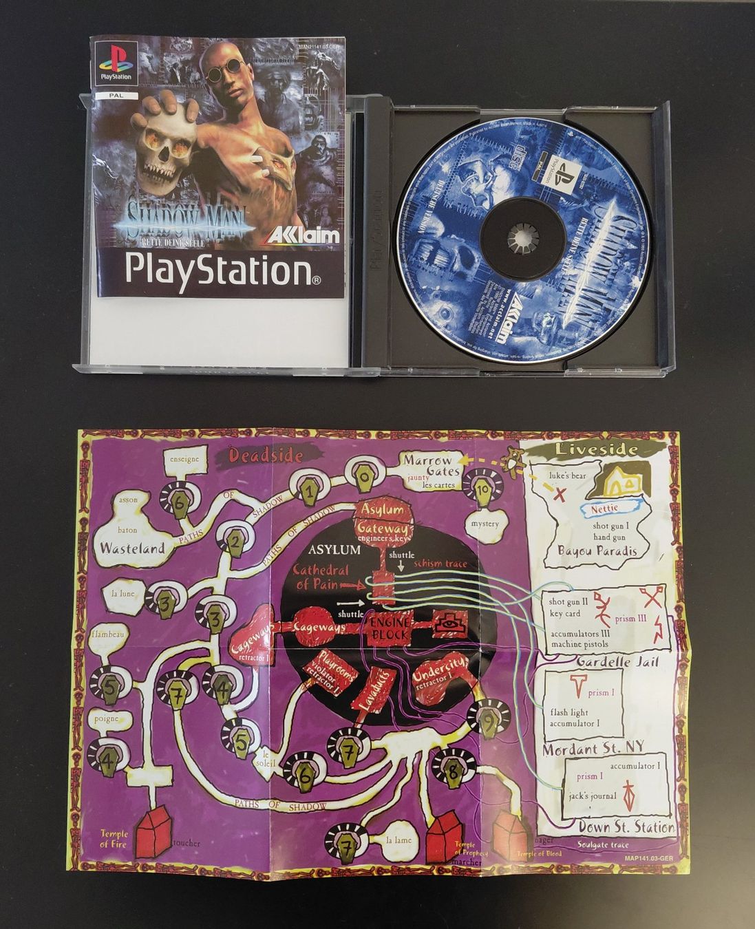 Shadow Man (PAL), PS 1 / PSX (Gebraucht) in Uezwil für CHF 19.9 – mit ...