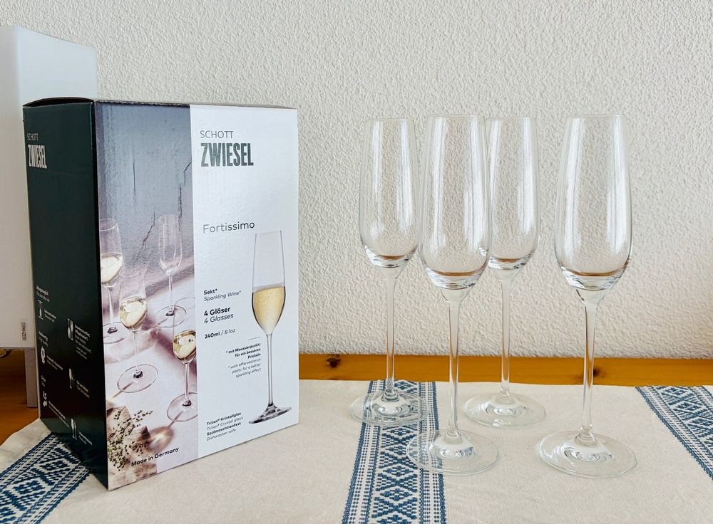 Sektglas Fortissimo Schott Zwiesel (Neu und originalverpackt) in Wald ...