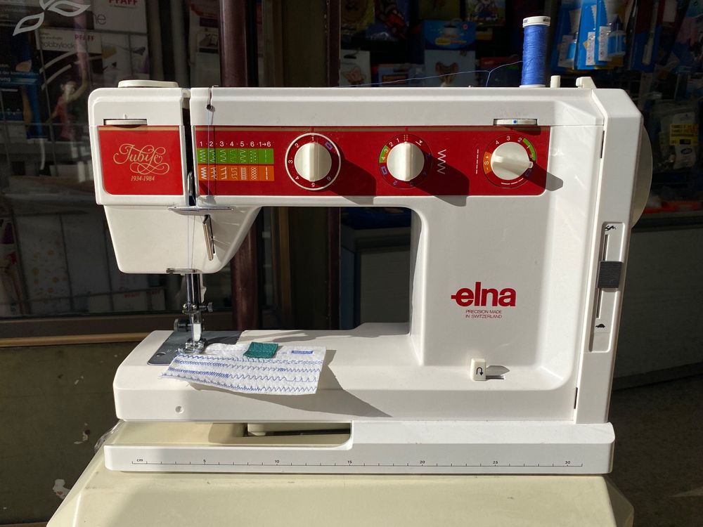 Nähmaschine Elna Jubile electronic, ab Service, ab Fr. 1.-- (Gebraucht ...