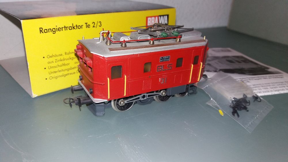 BRAWA H0 - Rangierlokomotive Te 2/3 BLS - Gleichstrom (Defekt) in ...
