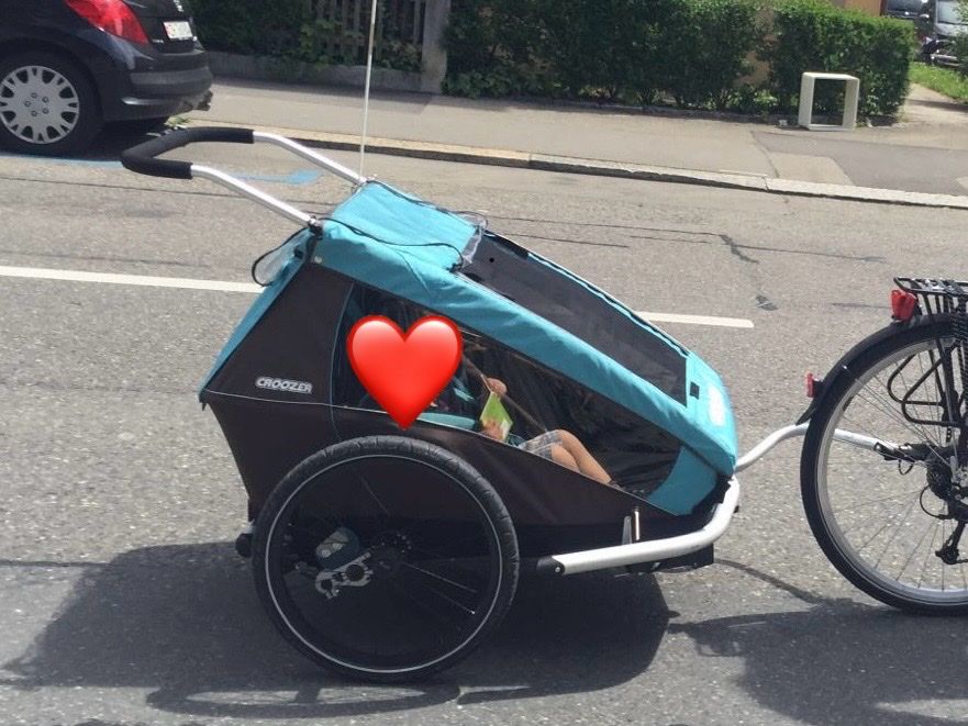 Croozer Kid 2 Fahrradanhänger - sehr viel gebraucht (Gebraucht) in ...