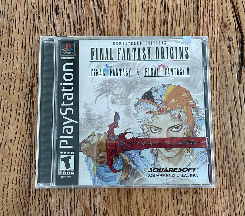 Sony PS1 Final Fantasy Origins Sealed Neu Wata ready (!) (Neu und ...
