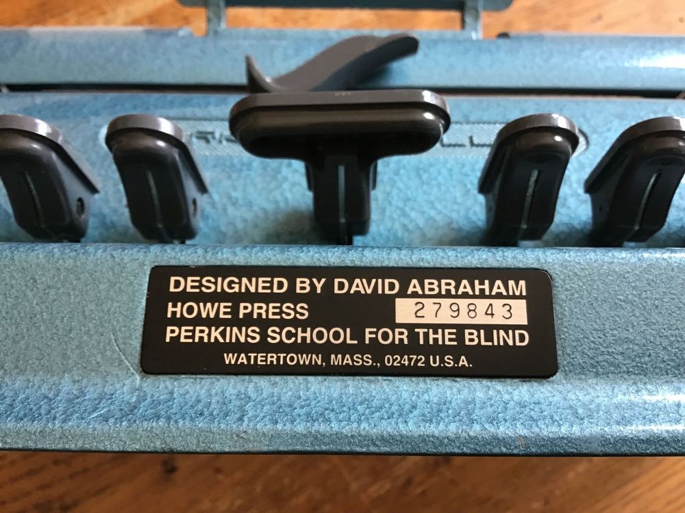 Perkins Brailler machine à écrire braille … (D'occasion) à Fully pour ...