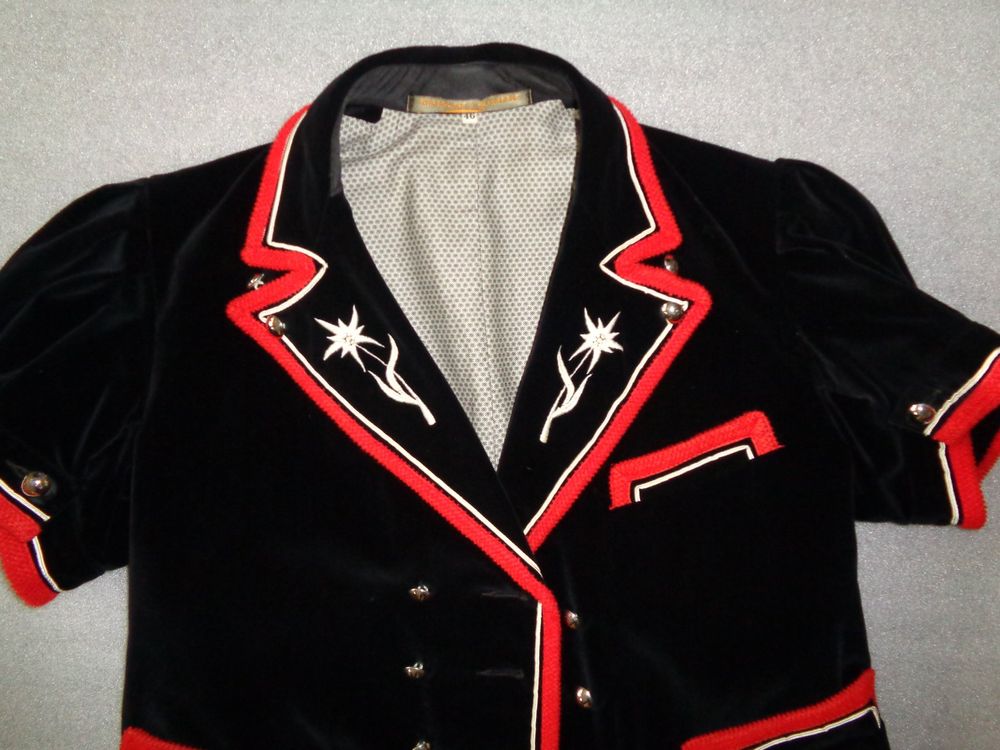 BERNER MUTZ TRACHT JODLER JACKE GRÖSSE 46 EDELWEISS (Gebraucht) in ...