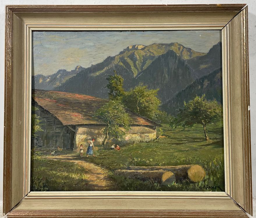 Gottfried Lüscher (1881-1975) Gemälde | Kaufen auf Ricardo