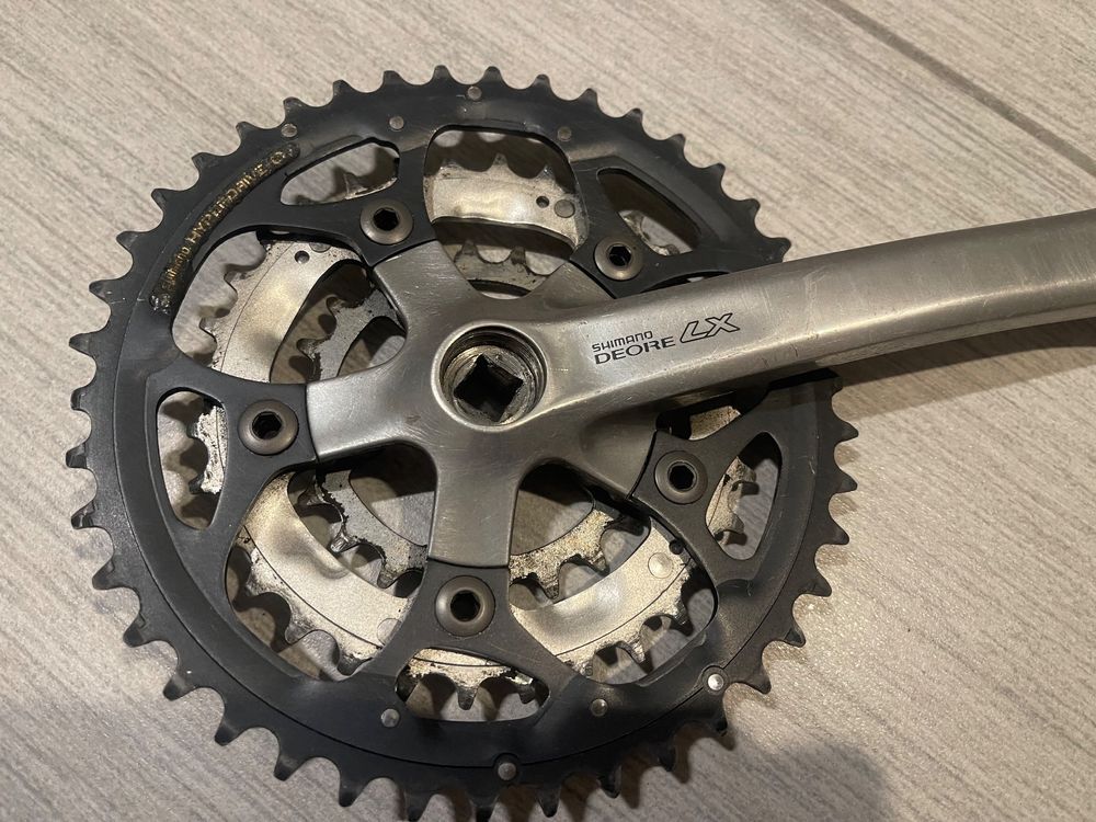 Kurbel Schimano Deore LX 175 FC-M563 (Gebraucht) in Giubiasco für CHF 57 – mit Lieferung auf ...