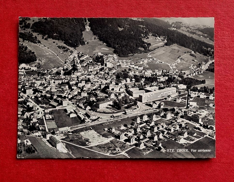 Ste-Croix - Vue Aerienne - Gare - Bahnhof - Eisenbahn | Kaufen auf Ricardo