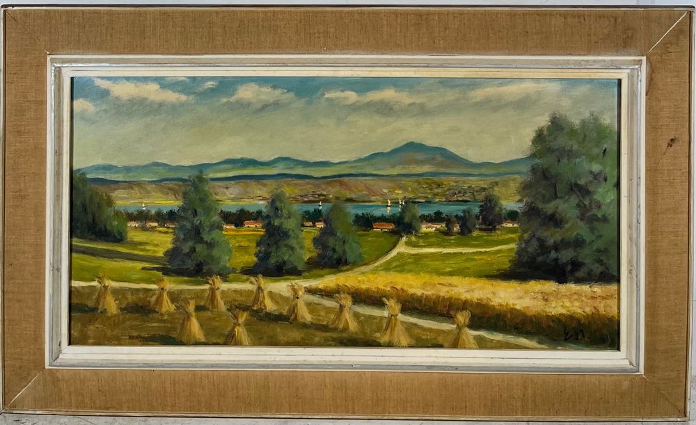 Landschafts Gemälde Monogrammiert (Gebraucht) in Root für CHF 19 – mit Lieferung auf Ricardo kaufen