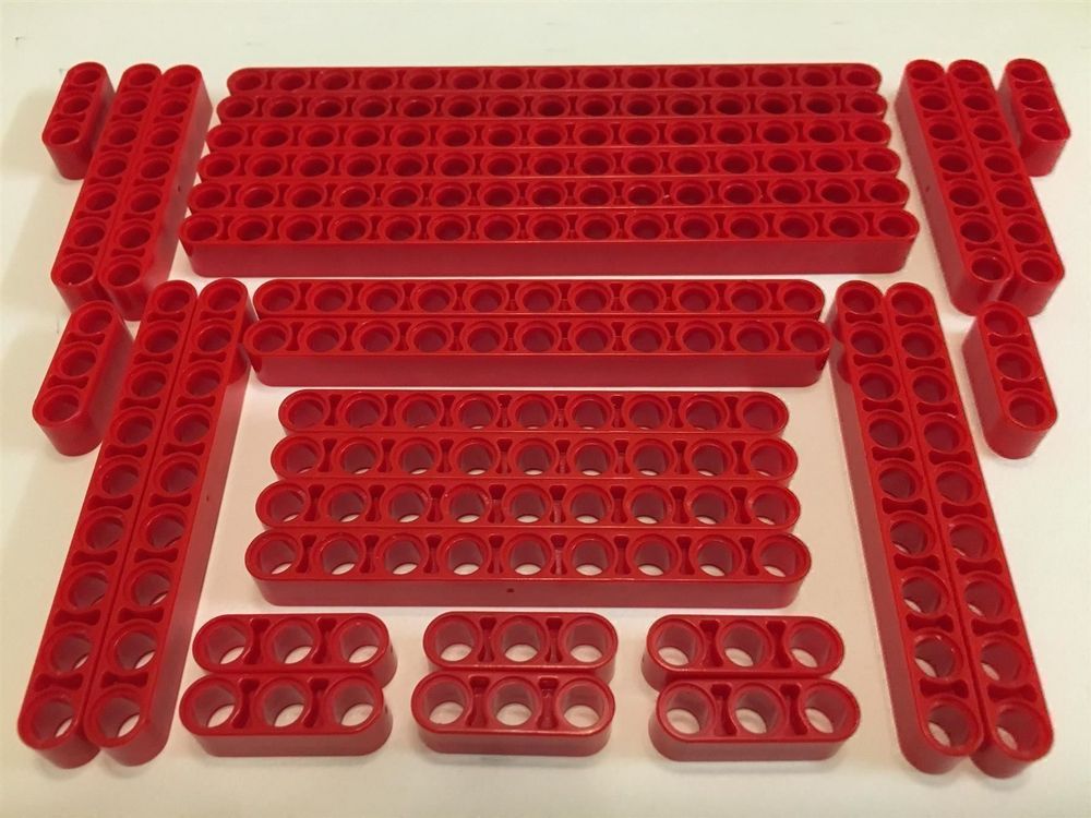 Lego*30*Lochbalken*rot*M15 | Kaufen auf Ricardo