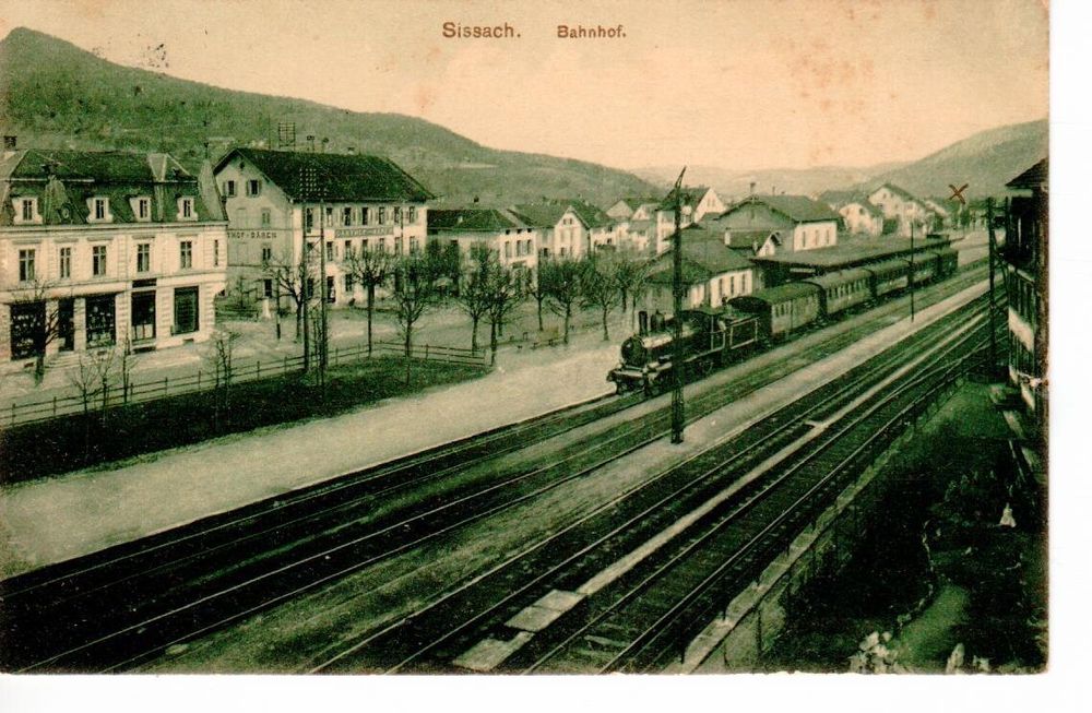 Sissach Bahnhof 1913 (Gebraucht) in Wolhusen für CHF 48 – mit Lieferung ...