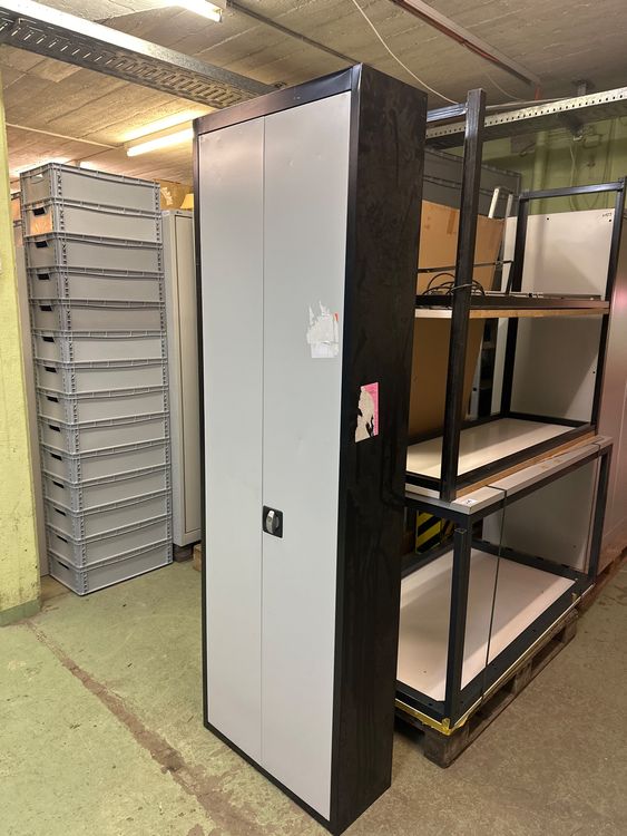 neuer Materialschrank für Lagerkästen 68x28x220cm (Neu (gemäss Beschreibung)) in Necker für CHF ...