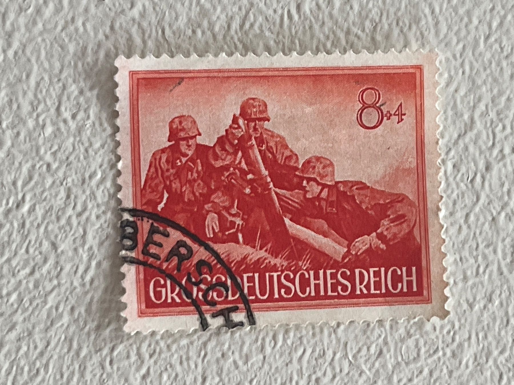 DR - Deutsche Reich / 3° Reich / Briefmarke (Gebraucht) in Chiasso für ...