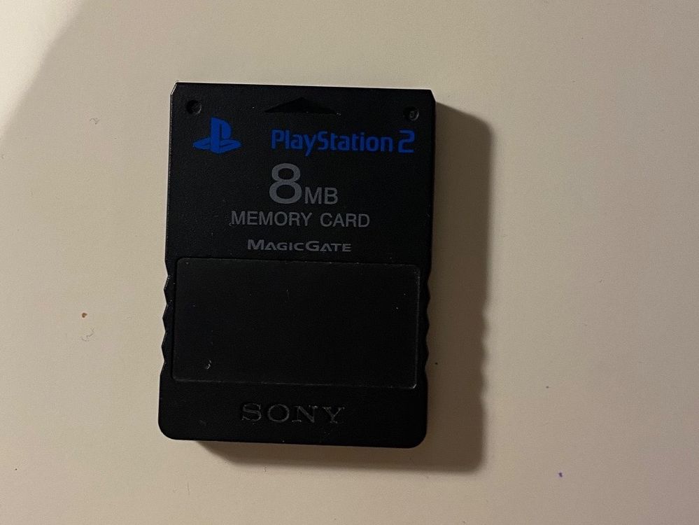 Memory Card für die PlayStation 2 8MB | Kaufen auf Ricardo