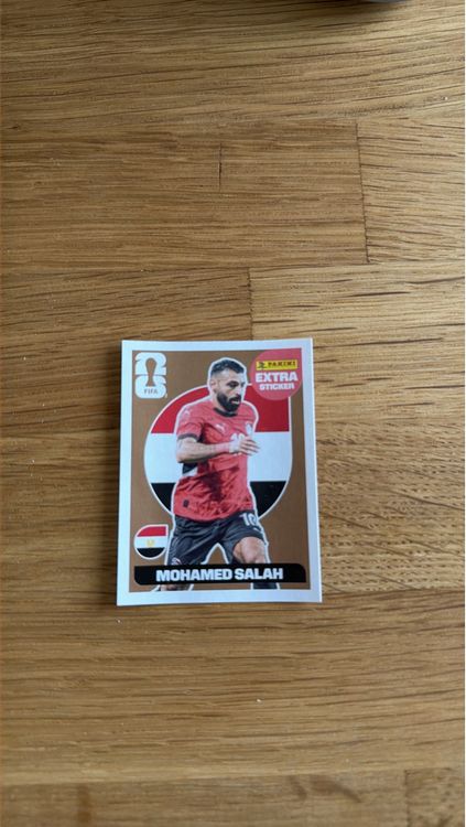 Seltene Panini Extra Sticker Bronze Mohamed Salah (Neu (gemäss ...