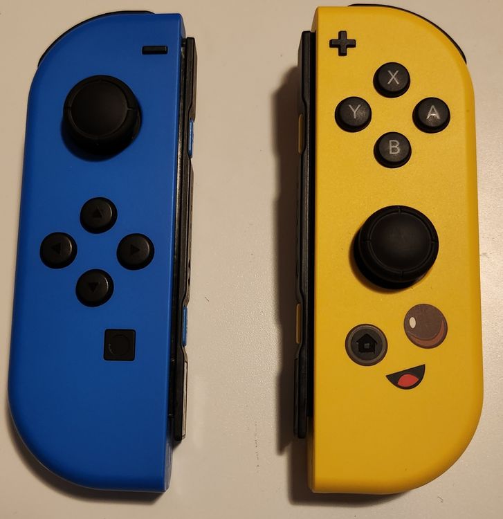 Nintendo Switch Joy-Cons Gelb (Fortnite) (Neu (gemäss Beschreibung)) in ...