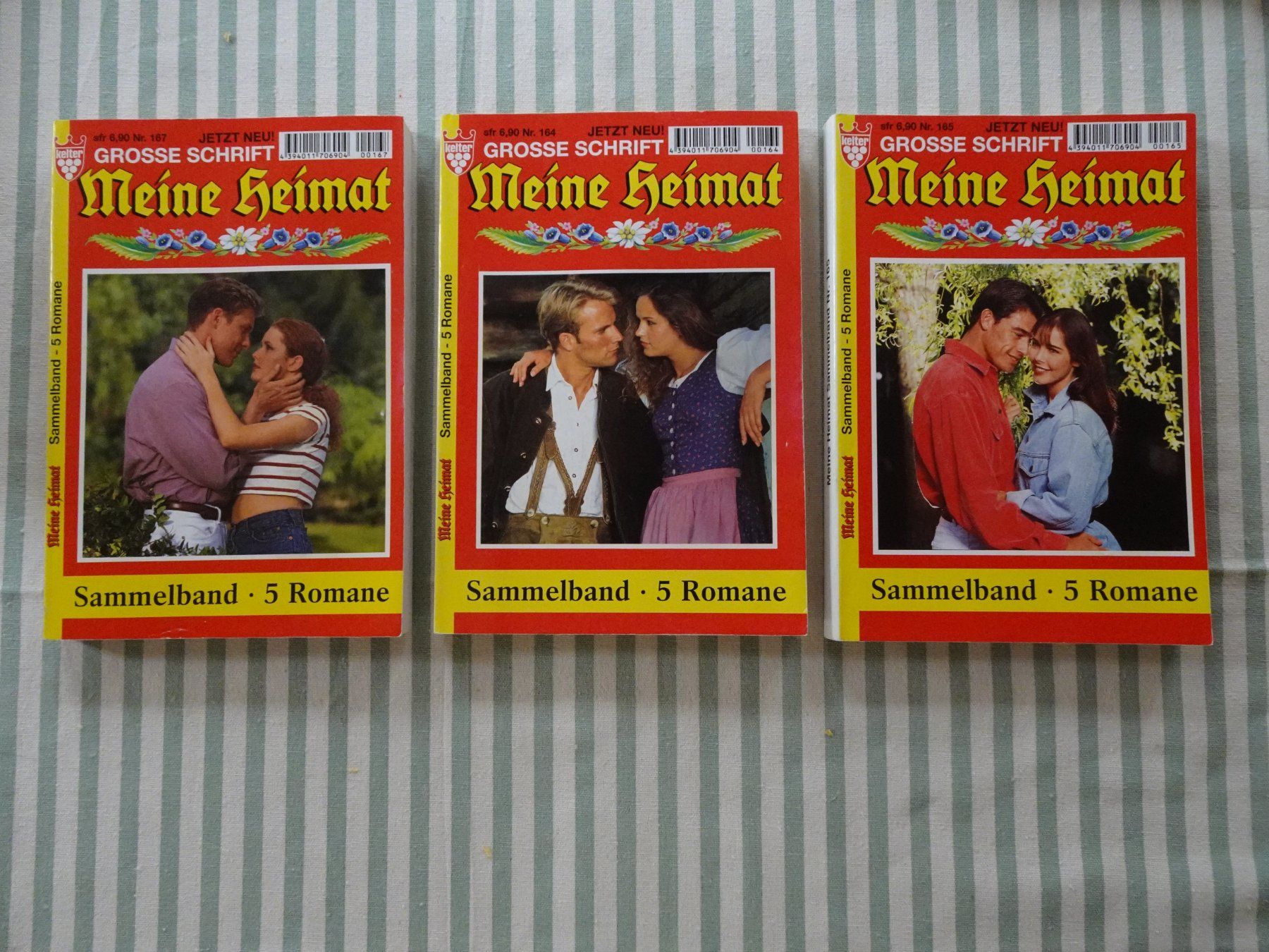 3 alte Romane MEINE HEIMAT in grosser Schrift - M 261 (Gebraucht) in ...