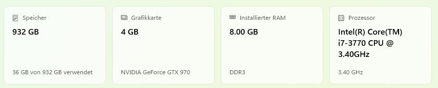 Dell XPS PC - älter, aber läuft (Gebraucht) in Oberstammheim für CHF 50 ...