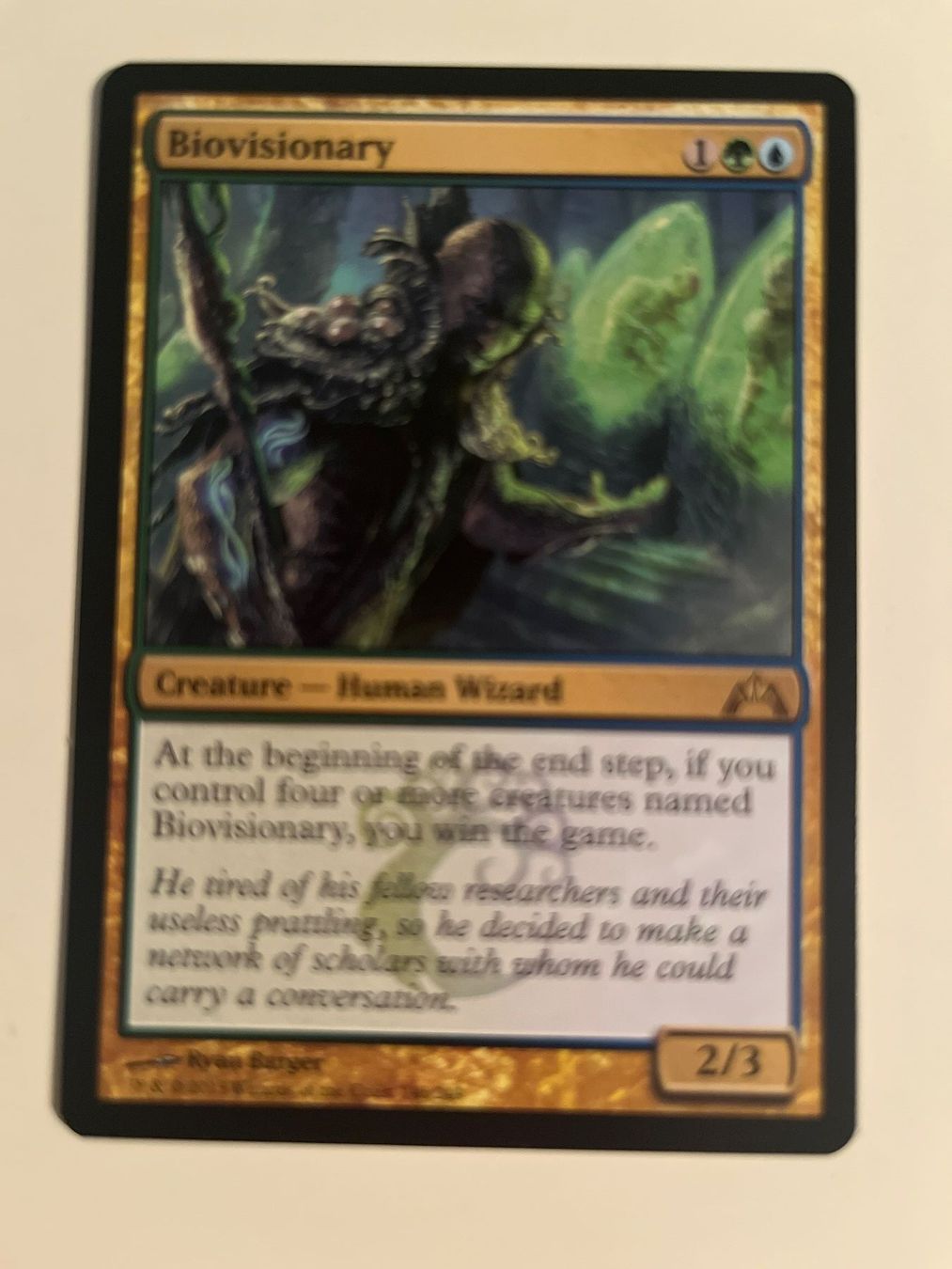 1 x Biovisionary - Magic: The Gathering - MtG (Gebraucht) in Kriens für ...