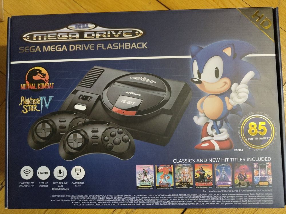 SEGA Mega Drive Flashback HD Konsole 85 Spiele (Gebraucht) in Küsnacht ...