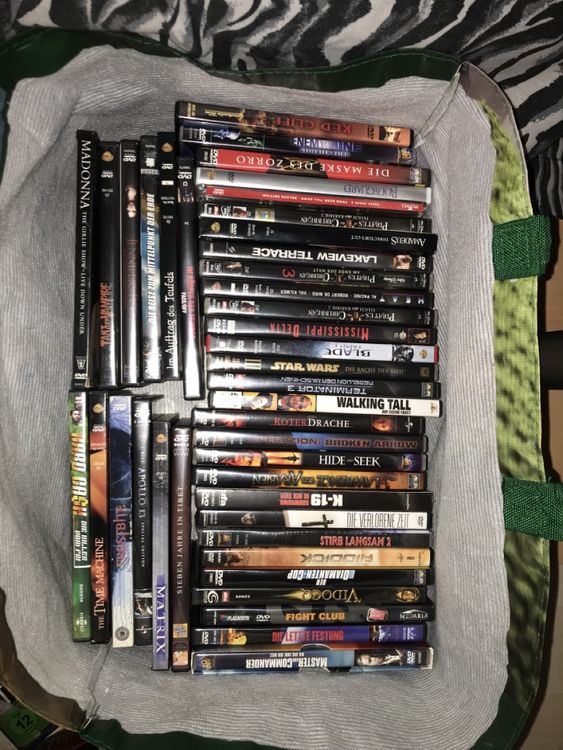 ca 150 DVDS : Transporter, Spiderman, Matrix uvm. (Neu (gemäss Beschreibung)) in Birrwil für CHF ...