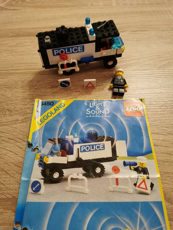 Lego Legoland 6450 Mobile Police Truck von 1986 | Kaufen auf Ricardo