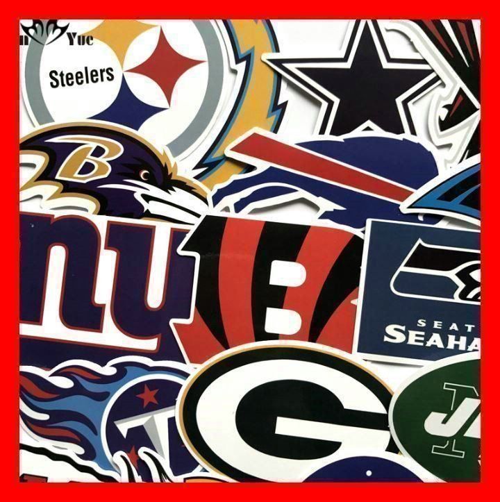Stickerset NFL American Football USA (Neu und originalverpackt) in für ...