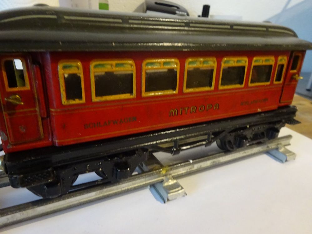 Märklin MITROPA Schlafwagen Nr.1886/0, rot, m. Cellonscheibe | Kaufen ...
