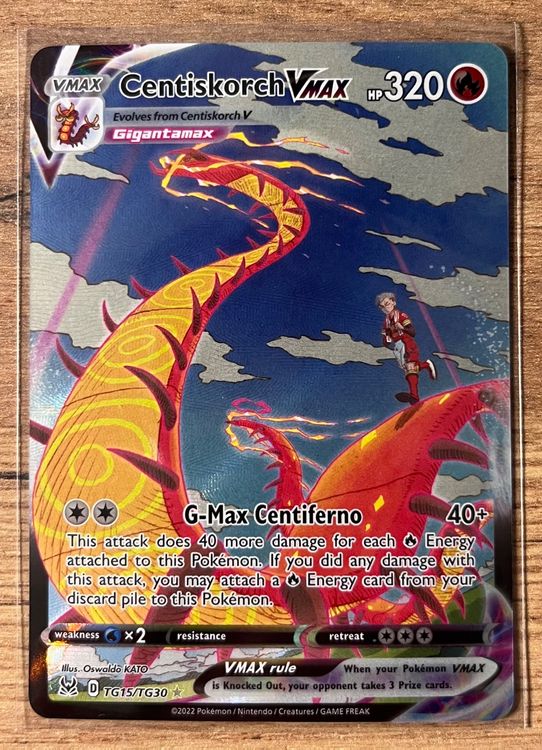 Centiskorch VMAX Trainer Gallery TG15/30 Pokemon Lost Origin (Gebraucht) in Andelfingen für CHF ...