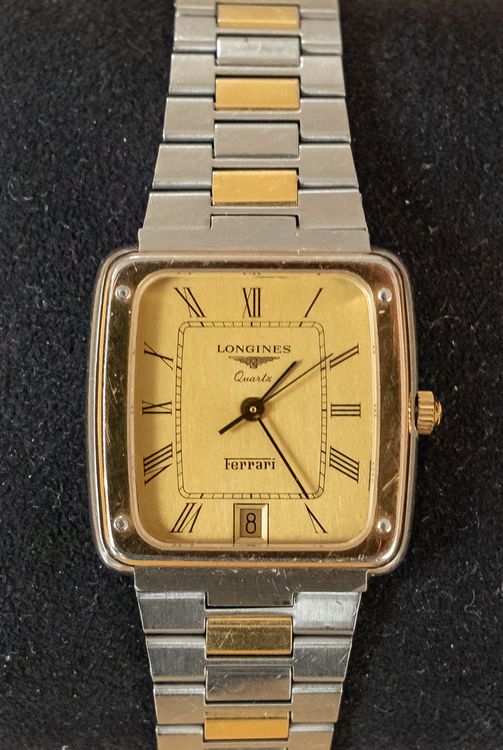 Longines Ferrari Vintage Quarzuhr 80er Jahre, gut erhalten (Gebraucht ...