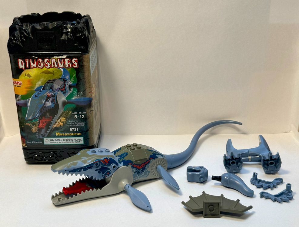 Lego 4 in 1 Dinosaurier Mosasaurus aus Set 6721 von 2001 | Kaufen auf ...