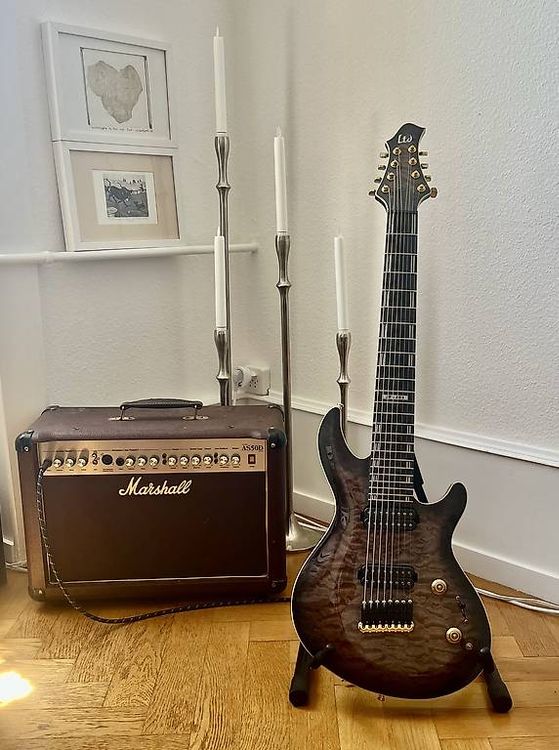 ESP LTD JR-608 Javier Reyes Signature 8 cordes baritone (Gebraucht) in ...