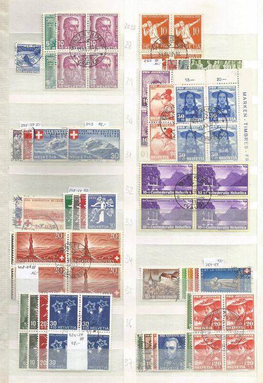 ** SAMMLUNG SCHWEIZ: VIELE BESSERE WERTE - PJ etc...** | Kaufen auf Ricardo