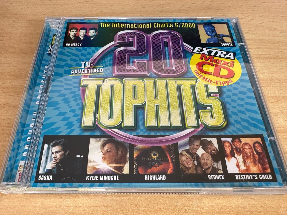 Various – 20 Tophits - The International Charts 6/2000- 2 CD (Gebraucht) in Rikon im Tösstal für ...